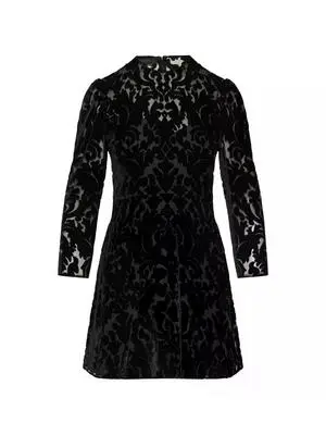 Gucci Devoré Pattern Mini Dress