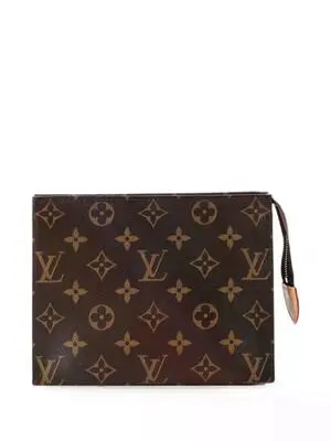 LOUIS VUITTON Toiletry Monogram Canvas 19 Pouch - Brown