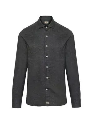 SONRISA Button-fastening Long-sleeve Shirt - Grey