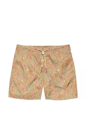 Orlebar Brown Bulldog Drawcord Swim Shorts - Orange