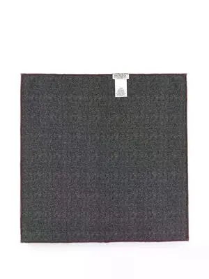Brunello Cucinelli Pinstripe Hand-rolled Pocket Square