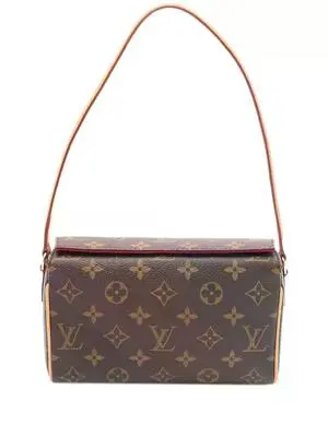LOUIS VUITTON 2004 Monogram Recital Shoulder Bag - Brown