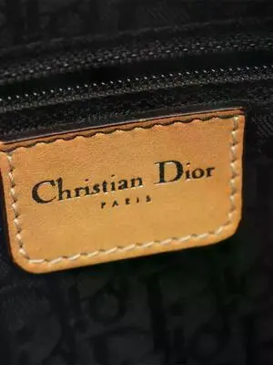 Dior 2004 Printed Coated Canvas Satchel