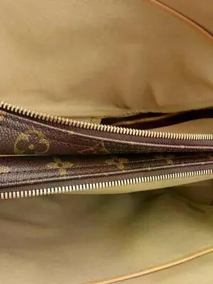 LOUIS VUITTON 2002 Monogram Alize 24 Heures Travel Bag