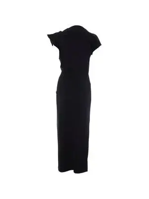 Isabel Marant Étoile Nadela Ruched Maxi Dress - Black