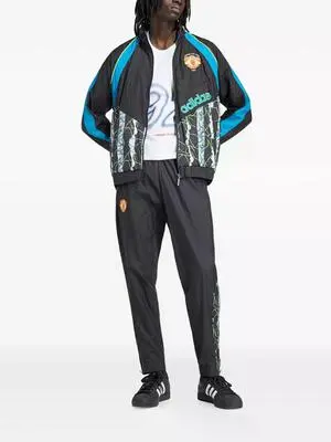 Adidas Manchester United 90 Track Jacket - Black