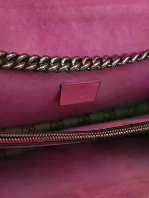Gucci 2016-2026 Medium Gg Supreme Dionysus Shoulder Bag - Neutrals