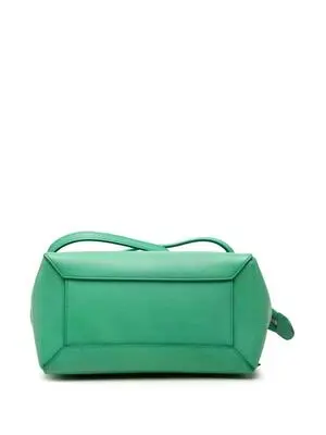 Celine Micro Grained Calfskin Belt Bag Satchel - Green