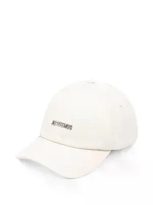 Jacquemus Logo-plaque Baseball Cap - Neutrals