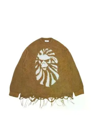 A BATHING APE Distressed-hem Sweater