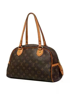 LOUIS VUITTON Monogram Canvas Montorgueil Pm Handbag - Brown