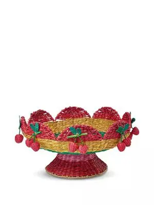 BITOSSI HOME Scalloped-edge Centerpiece - Red