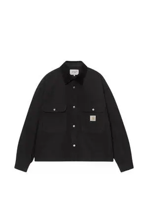 Carhartt Work In Progress Prescott Corduroy-collar Shirt Jacket - Black