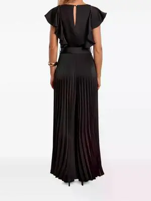 MOLLY BRACKEN Ruffled Detail Maxi Dress