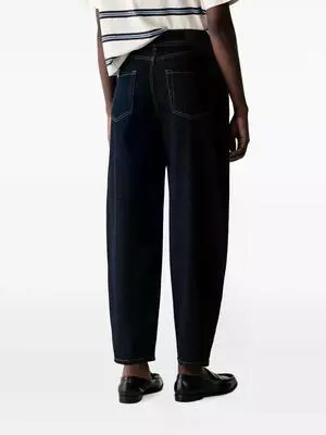 Dkny Buckled Tapered-leg Jeans