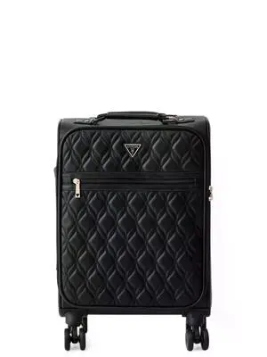 Guess Maxine Quilted Suitcase - Black