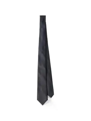 Prada Silk Tie - Grey