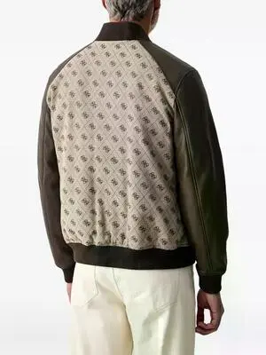 Guess Logo-monogram Bomber Jacket