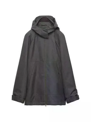 Prada Mélange Hopsack Wool Jacket