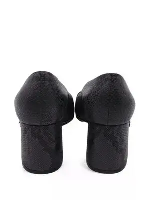 JIMMY CHOO Dianne Snake-embossed Pumps