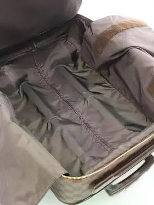 LOUIS VUITTON 2003 Damier Ebene Pégase 45 Suitcase
