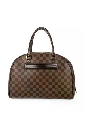 LOUIS VUITTON Damier Ebene Nolita Tote Bag - Brown
