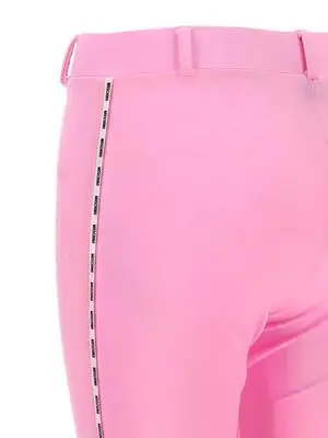 Moschino Logo-tape Stirrup Leggings - Pink
