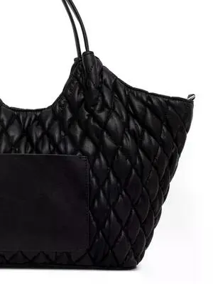 Dkny Quilted Logo Tote Bag