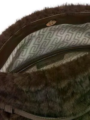 Liu Jo Riccy Faux Fur Bag - Brown