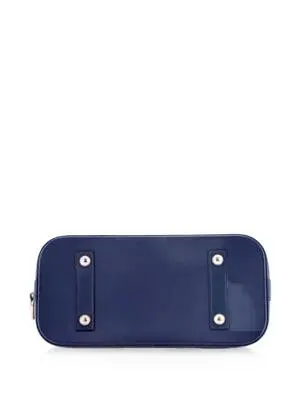 LOUIS VUITTON Alma Handbag Epi Leather Pm Satchel - Blue