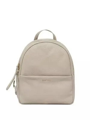 COCCINELLE Nory Grained Leather Backpack - Neutrals