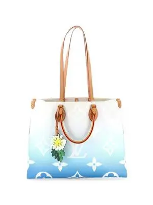 LOUIS VUITTON Onthego The Pool Monogram Giant Gm Tote Bag - Blue