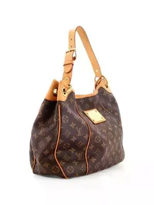 LOUIS VUITTON Galliera Handbag Monogram Canvas Pm Hobo Bag - Brown