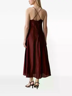 HOSS INTROPIA Amalia Embroidered Midi Dress