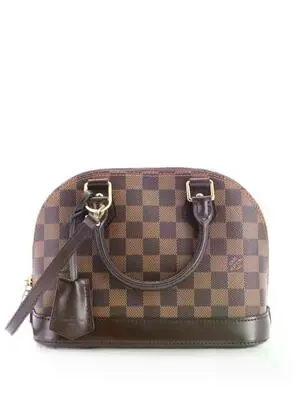 LOUIS VUITTON Alma Handbag Damier Bb Shoulder Bag - Brown