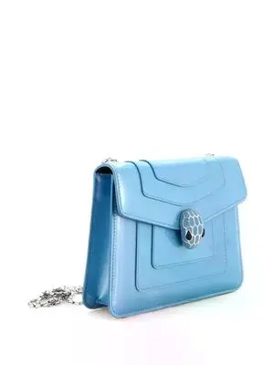 BVLGARI Serpenti Forever Patent Small Shoulder Bag