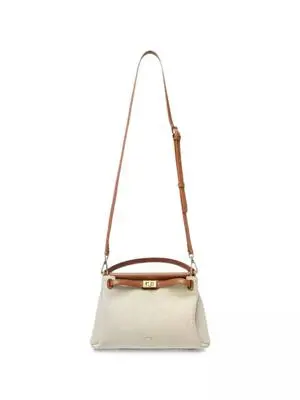 Jw Pei Carmen Canvas Top Handle Bag - Brown