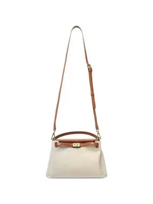 Jw Pei Carmen Canvas Top Handle Bag - Brown
