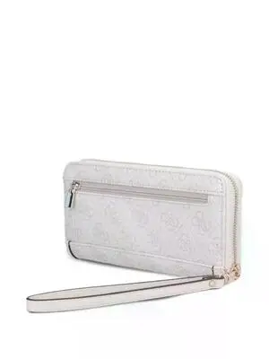 Guess Lindsey Logo-print Wallet - Neutrals