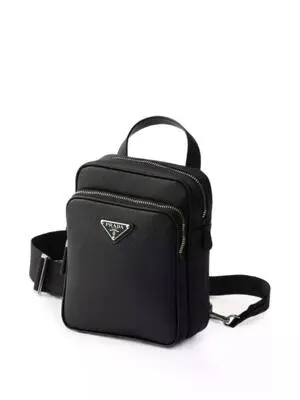 Prada Saffiano Leather Mini One-shoulder Backpack