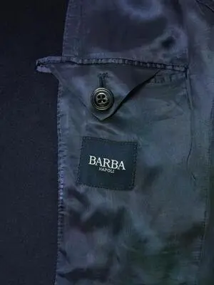 BARBA NAPOLI Single-breasted Cashmere Coat