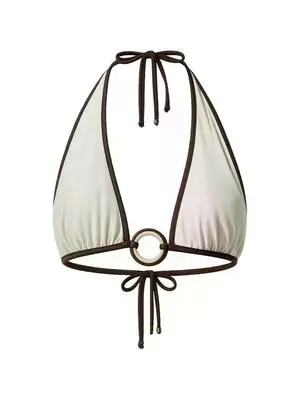 BAOBAB Helena Ring-detail Bikini Top - White