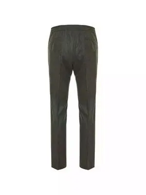Corneliani Drawstring-waist Pressed-crease Trousers