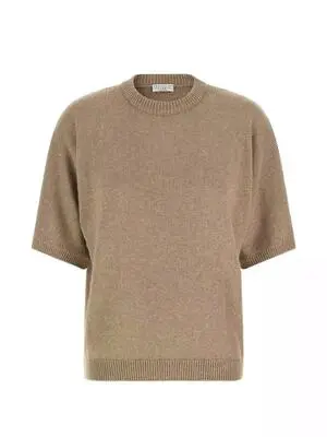 Brunello Cucinelli Sequin-embellished Diamante Sweater - Neutrals