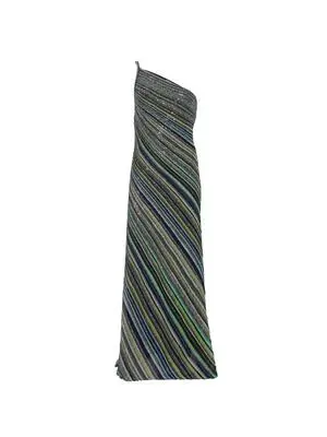 Missoni One-shoulder Sequin Maxi Dress