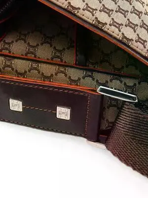 Celine 2010s Macadam Shoulder Bag