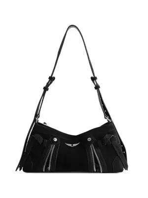 Zadig&Voltaire Madison Mini Suede Bag - Black