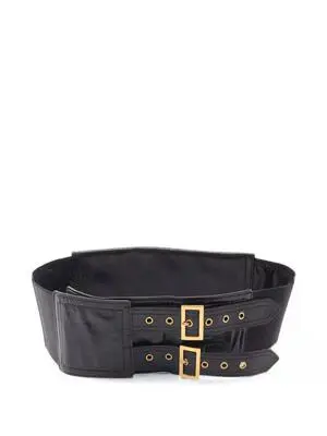 Dior Saddle Belt - Black