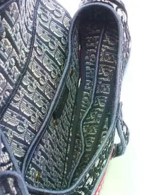 Dior 2010s Saddle Oblique Shoulder Bag - Blue