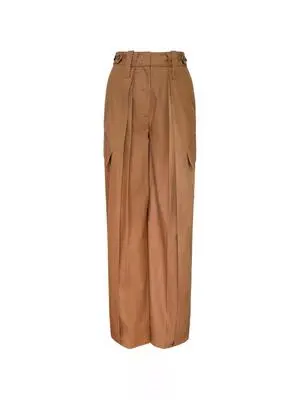 Stella McCartney Layered Cargo Pants - Brown